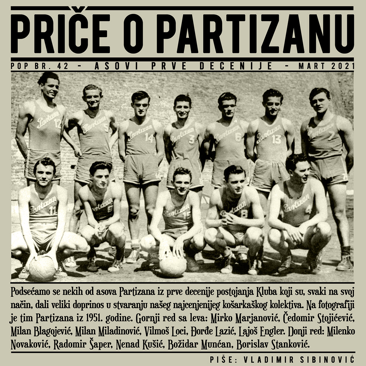Priče o Partizanu – POP 42 – KKPartizanShop.com
