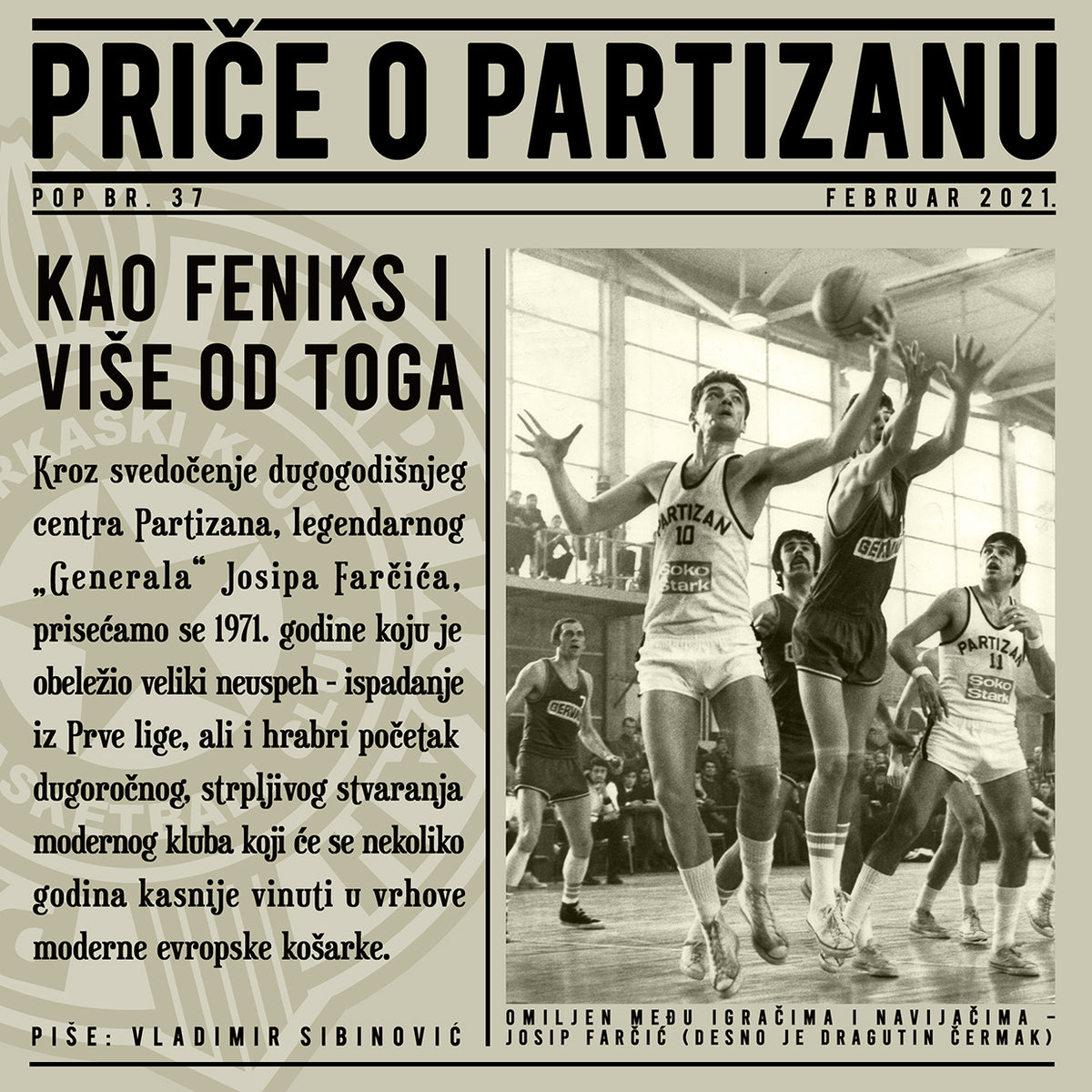 Priče o Partizanu – POP 37 – KKPartizanShop.com